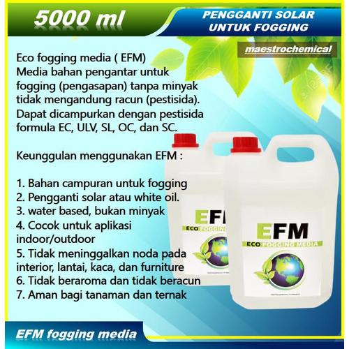 Jual cairan pengganti sollar fogging EFM@ 5 LITER ( BASMI NYAMUK ) - Kota Medan - GoPublic Shop ...
