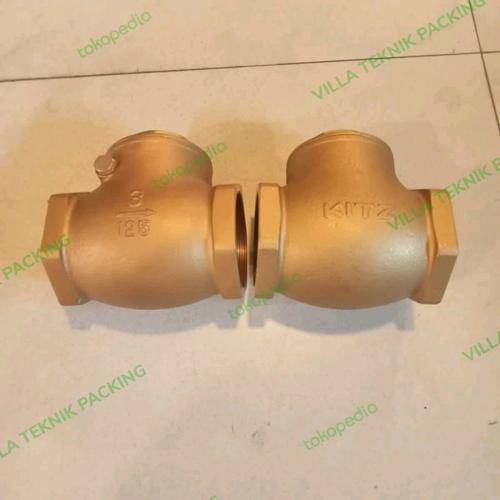 Jual Check Valve Kitz 4" inch Kuningan / Swing Check Valve KITZ ...