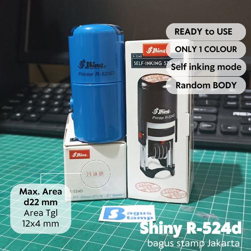 Jual Stempel Shiny Round R 524D / Tanggal / Date - Jakarta Pusat - Bagus Stamp | Tokopedia