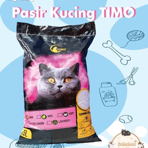 Promo Pasir Kucing 25Liter/20kg Timo Import Kwality Lokal Produk ...