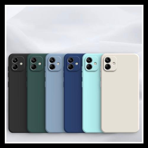 Jual SAMSUNG GALAXY A04E 2022 CASE SILICONE LIQUID RUBBER ORIGINAL SOFT ...