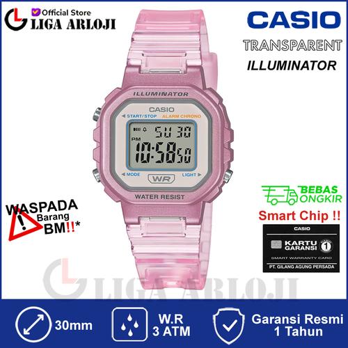 Promo CASIO LA-20WHS-4ADF Jam Tangan Anak Wanita Digital LA20WHS-4A ...