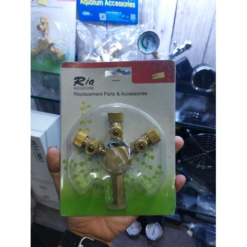Jual RIO - Co2 Splitter 2 ways / Cabang 3 Arah Aquarium Aquascape ...