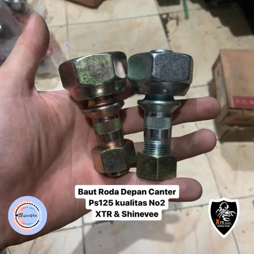 Jual Baut Roda Depan PS125 Baut Roda Depan Canter kualitas No2 Baot ...