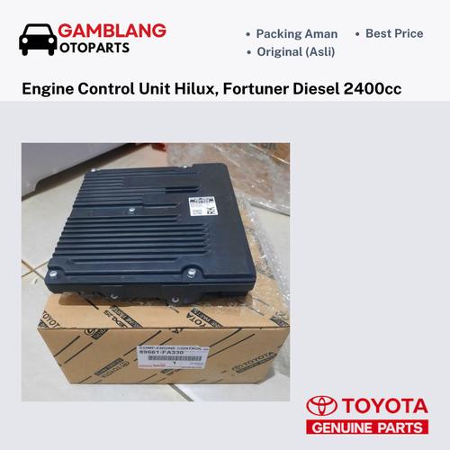 Jual ECU Computer Engine Control Toyota Fortuner VRZ Hilux Revo 2400cc ...