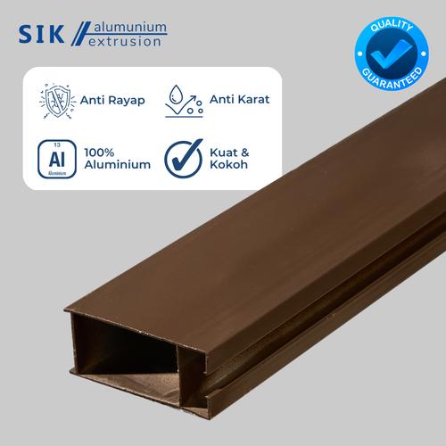 Jual Aluminium Tiang Polos 8cm Profile 5705 Folding Door - Coating ...