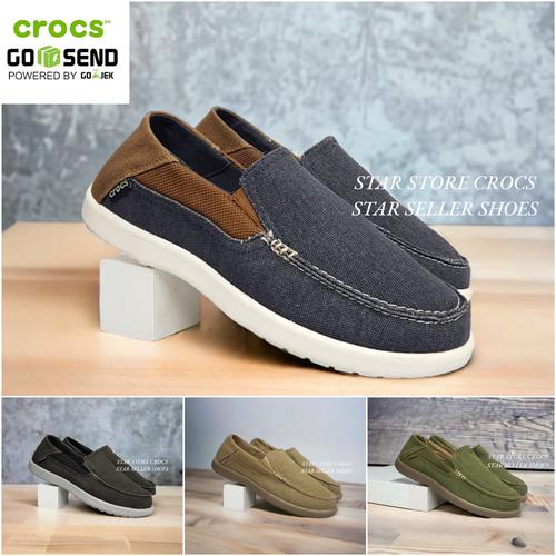 Jual Sepatu Crocs Pria Santa Cruz Original - khaki, 43 - Jakarta Utara ...
