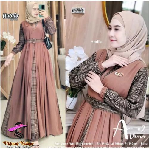 Jual Gamis syari wanita murah dress muslim cewek pesta terlaris ...