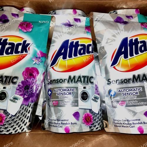 Jual Attack sensor matic Deterjen cair Semua jenis mesin cuci 1200 ML ...