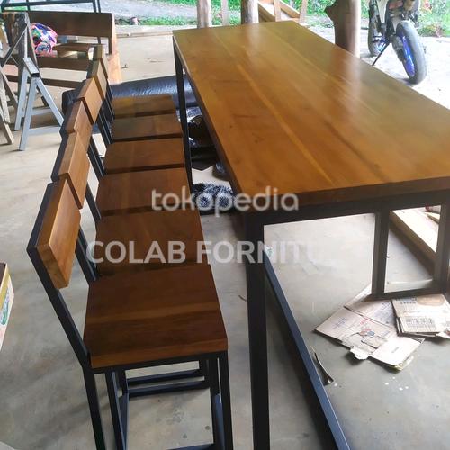 Jual Custom meja cafe,meja bar minimalis kayu jati - Kota Tangerang ...