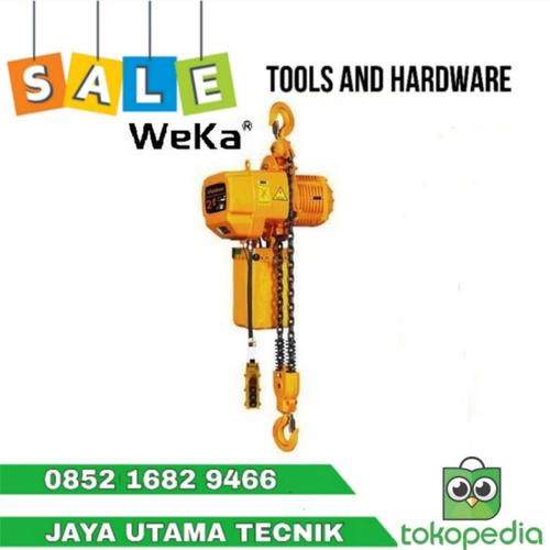 Jual Electric Chain Hoist 5 Ton x 6 Meter 380V Weka - Takel Listrik ...