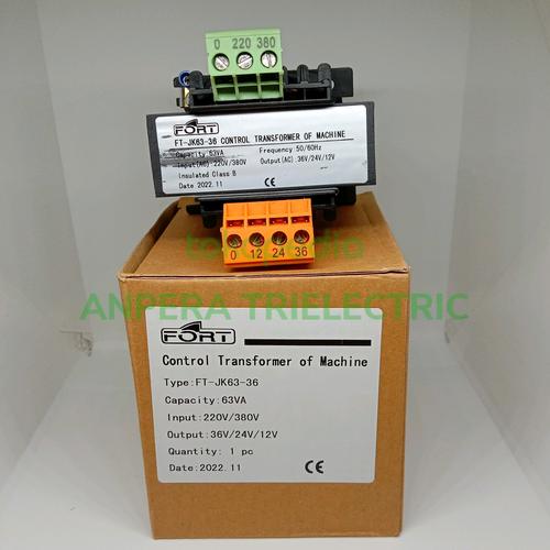 Jual TRAFO MULTI TRANSFORMER Step un Down FT-JK63-36 63VA 220/110/48 ...