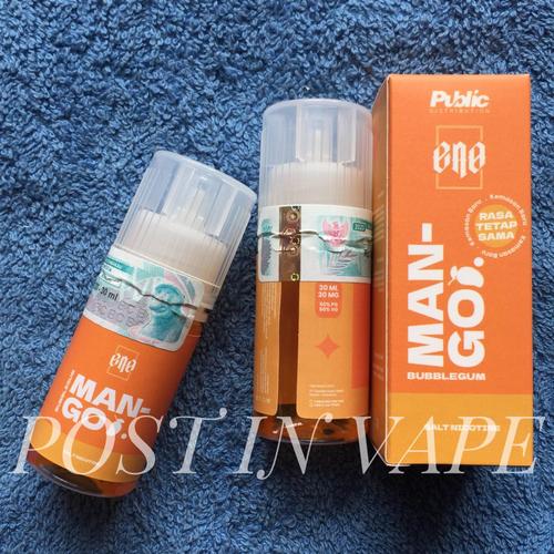 Jual Eno Bubblegum Mango 30ml - Salt Nic Liquid Vape By Public Distri ...