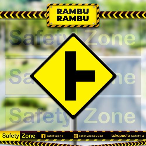 Jual RAMBU PERSIMPANGAN TIGA KANAN UK 60x60cm - Jakarta Barat - Safety ...