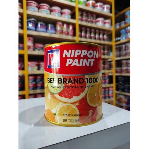 Jual NIPPON PAINT CAT KAYU & BESI BEE BRAND 1000 (PACIFIC BLUE 104) 0 ...