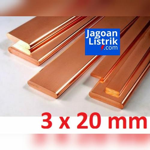 Jual Busbar / Rail Copper 3x30 / Plat Copper Import 3 x 30 mm Tembaga ...
