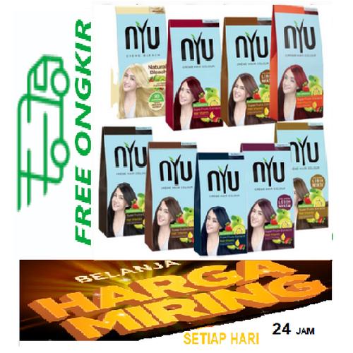 Jual NYU Creme Hair Colour / Cat Rambut / Semir Rambut / Pewarna Rambut ...