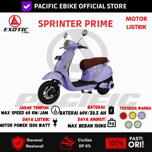 Promo MOTOR LISTRIK EXOTIC SPRINTER PRIME 1500 Watt - Hijau Cicil 0% 3x ...
