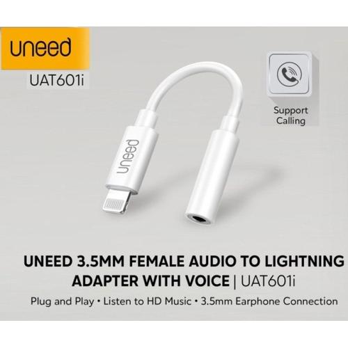 Jual UNEED Lightning to 3.5mm Aux Converter Kabel Audio to iPhone iPad - Kota Malang - ide ...