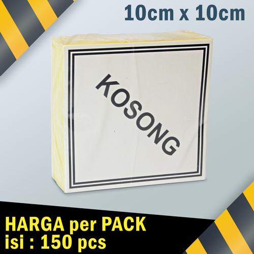 Jual sticker label limbah B3 ( per pack ) 10 x 10 cm : KOSONG - Kota ...
