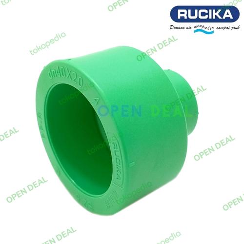 Jual Vlok Sok PPR 1 1/4 x 1/2 in Rucika Green/Plok Sok Air Panas 40MMx ...