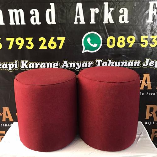Jual SOFA STOOL BULAT PUFF EMPUK // STOOL BULAT MEJA RIAS - Kab. Jepara ...