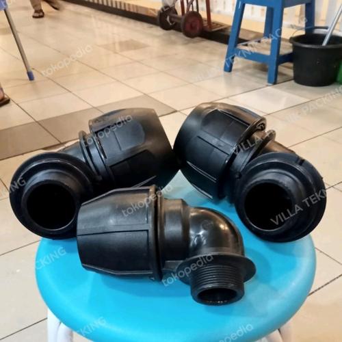 Jual Male Threaded Elbow Hdpe 75mm x 2-1/2" inch / Knee Drat Luar Hdpe - Jakarta Barat - VILLA ...