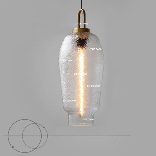 Jual Lampu Gantung Minimalis Kaca Texture Model C 1215 - Jakarta Utara ...