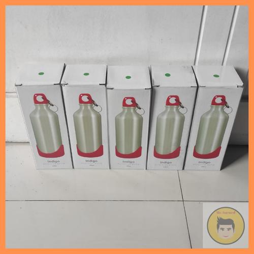 Jual Tumbler Botol Termos Air Minum Aluminium 600ml Indigo Mizzu Chielo ...
