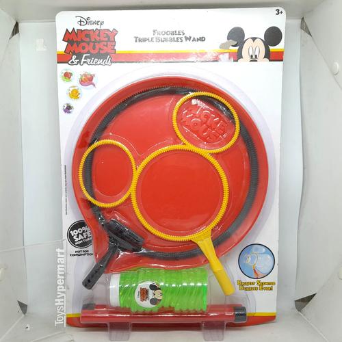 Jual Original Mickey Mouse Froobles Triple Bubbles Wand - Jakarta ...