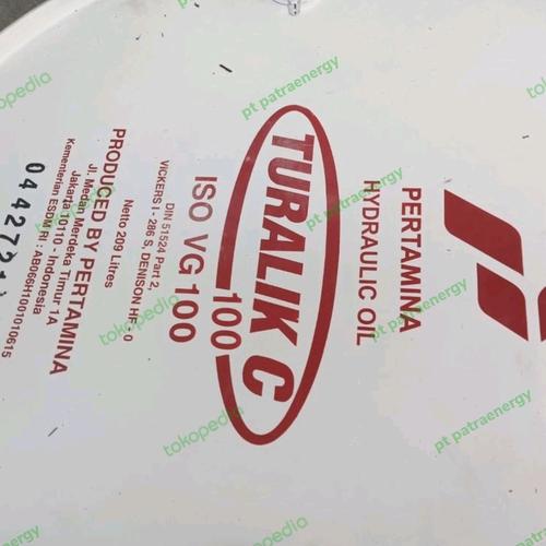 Jual Oli Hidrolik PERTAMINA TURALIK C 100 - Jakarta Timur ...