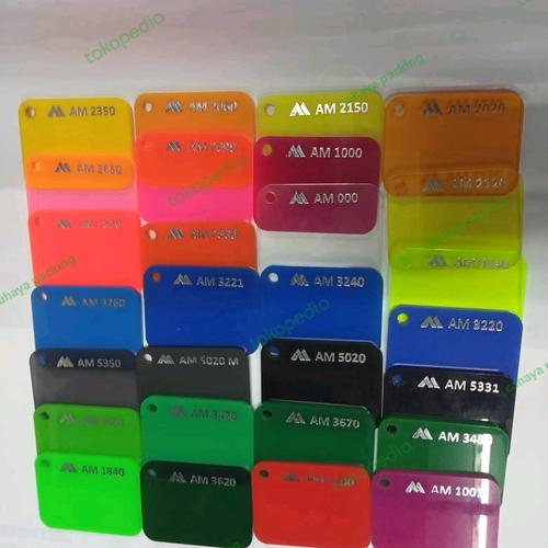 Jual mika /acrylic sheet warna tebal 3mmx122cmx244cm - Jakarta Barat ...
