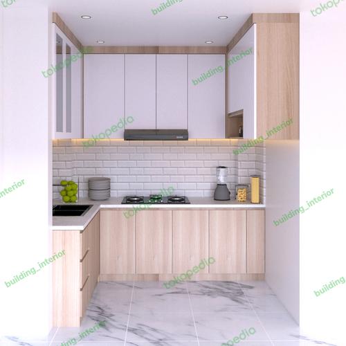 Jual kitchen set minimalis bapak andi GDC depok - Kota Depok - building_interior | Tokopedia