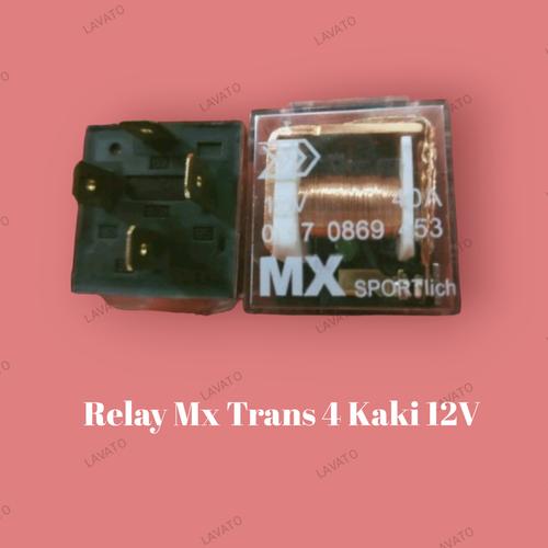 Jual Relay MX Transparan 4 Kaki 12V - Kota Surabaya - lavatoauto ...
