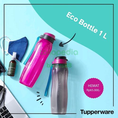 Jual ECO FASHION BOTTLE TUPPERWARE 1LITER - BOTOL MINUM TUPPERWARE ...