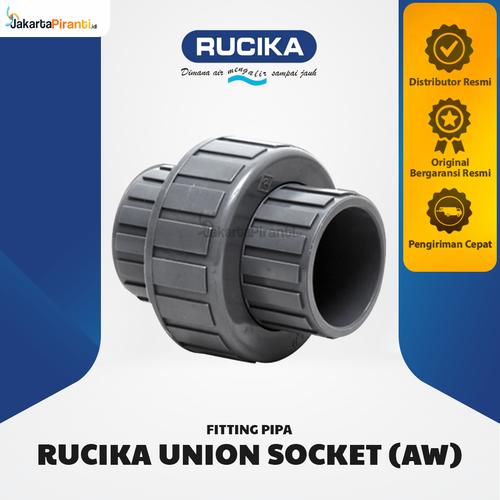Jual Union Socket AW Rucika Water Mur Polos 1/2 Inch - Kota Tangerang ...