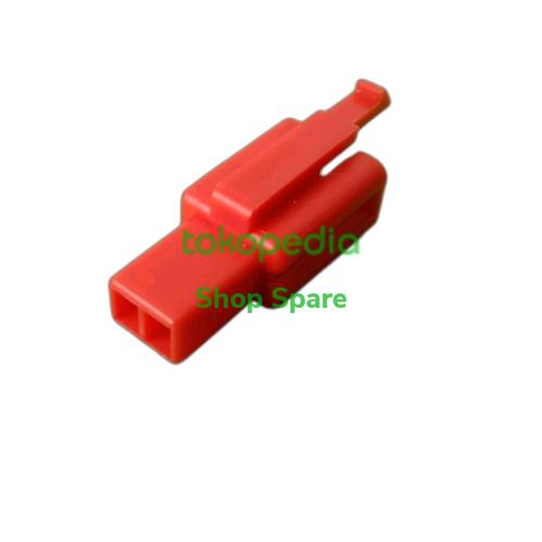 Jual soket 2 pin kecil merah female tanpa skun - Jakarta Timur - Socket ...