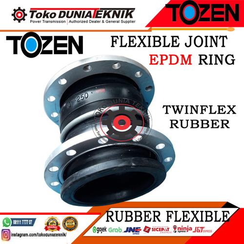 Jual TOZEN RUBBER FLEXIBLE JOINT / JIS 10K / TWINFLEX 8" - Jakarta ...