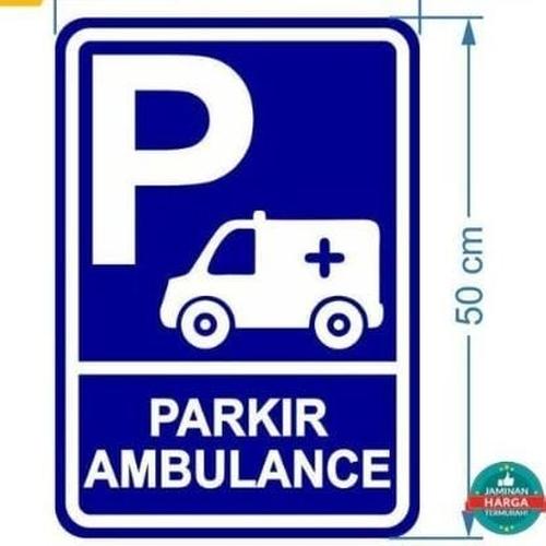 Jual Rambu Ambulance & Tiang Tanam 3 meter - 30x50 - Kota Tangerang ...