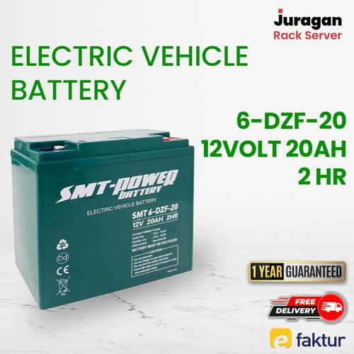 Jual BATTERY AKI KERING 12V 20AH SEPEDA LISTRIK SMT POWER 6DZF20 - Kota ...