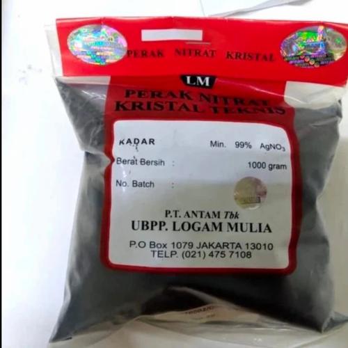 Jual Perak nitrat 99% teknis / silver nitrat,,100gr - Jakarta Utara ...