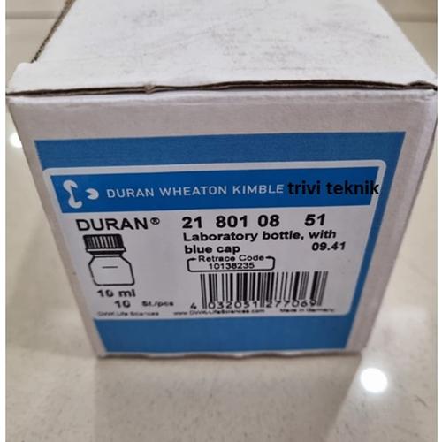 Jual botol glass laboratorium 10ml Schott Duran - Jakarta Pusat ...