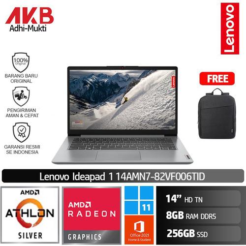 Jual Lenovo IP1 Slim 1 6TID Athlon Silver 7120U/8GB/256GB/14" HD/W11 ...