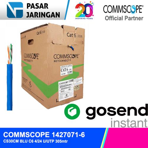 Jual COMMSCOPE Kabel UTP / Kabel LAN Cat. 6 AMP 1427071-6 Roll INSTANT ...