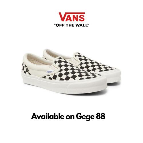 Jual Vans Vault OG Slip-On Checkerboard / Black White Original - Kota ...