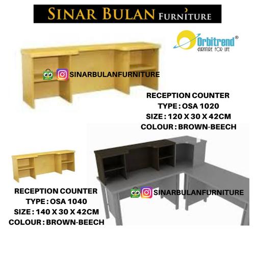 Jual MEJA RECEPTIONIST/ MEJA COUNTER /RECEPTION COUNTER ORBITREND OSA ...