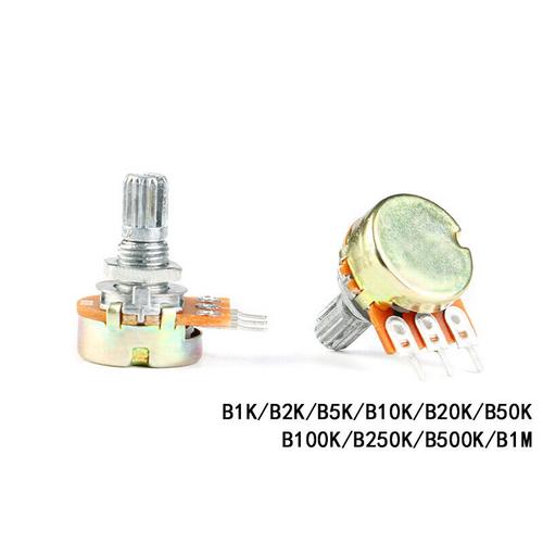 Jual Potensio Mono Potensiometer 1K 2K 5K 10K 20K 50K 100K 250K 500K 1M ...