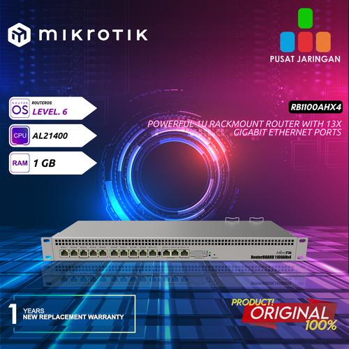 Jual MIKROTIK RB1100AHX4 RB1100AH-X4 - Jakarta Pusat - Pusat Jaringan ...