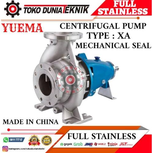 Jual XA 32-26 CENTRIFUGAL PUMP YUEMA - OIL FULL STAINLESS STEEL MECH ...