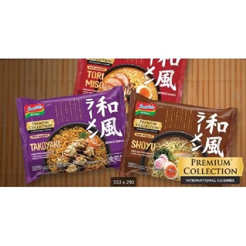 Jual Indomie Premium Collection Japanese Ramen Series Kuah / Kering ...